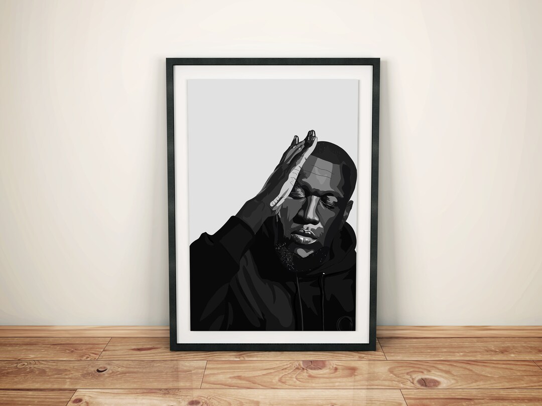 PRINTABLE Stormzy Handmade Digital Drawing | Illustration | Digital ...