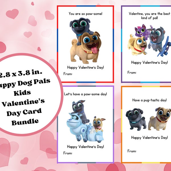 Puppy Dog Pals Cards - Etsy