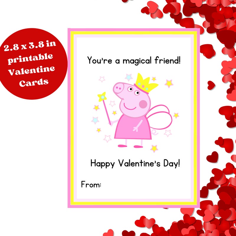 Peppa Pig Card - Etsy