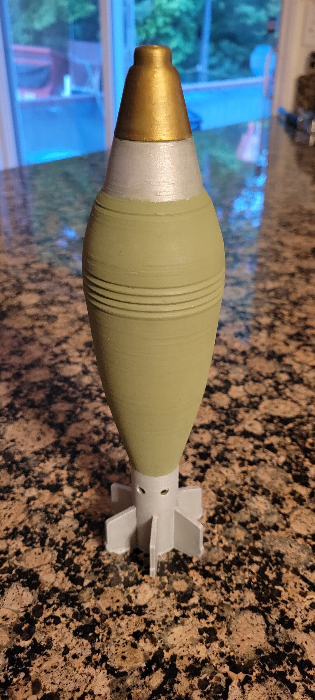 Realistic 60 Mm Mortar Shell 3D Printed - Etsy