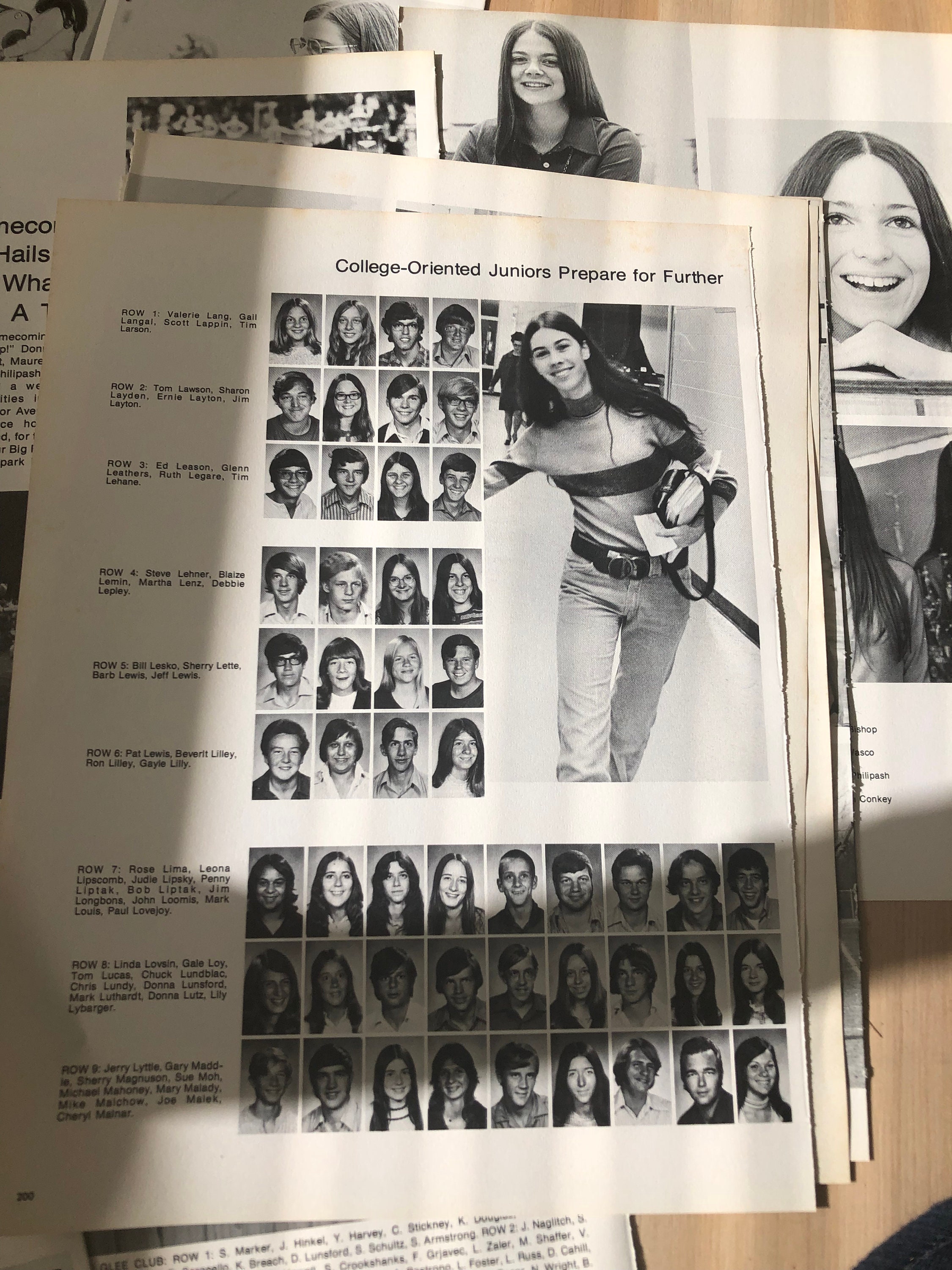 Yearbook Pages From the 1960s and 1970s 25 Vintage Yearbook - Etsy