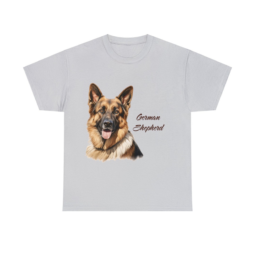 German Shepherd T-shirt: Show Your Pride for This Noble Breed With Our ...