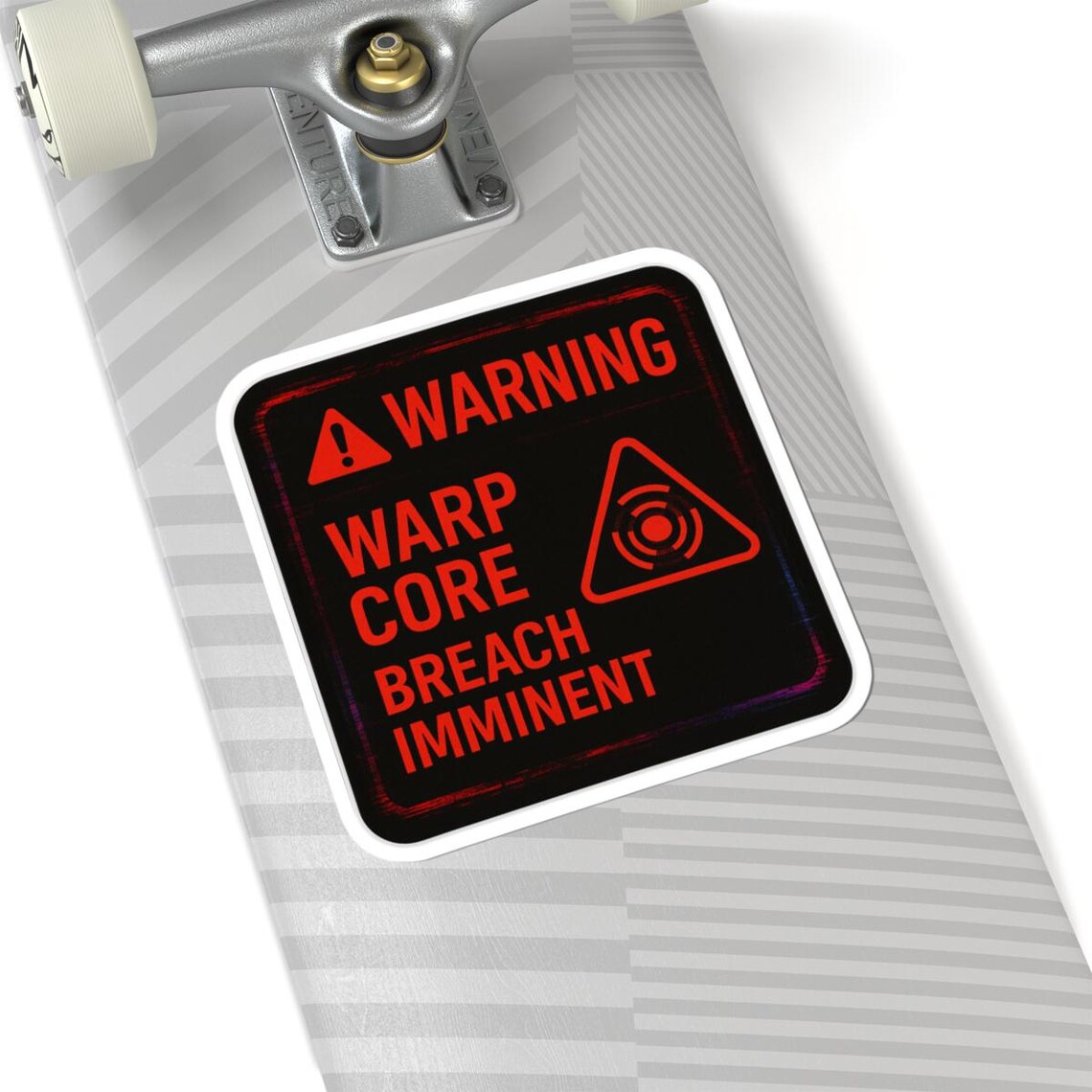 Warp Core Breach Kiss-cut Stickers: Sci-fi Laptop Decals - Etsy