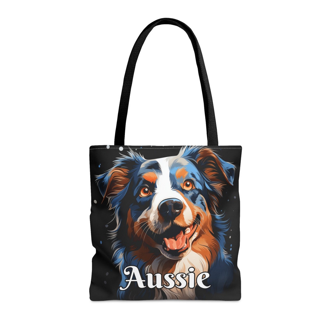 Australian Shepherd Tote Bag: Stylish and Functional for Dog Lovers ...