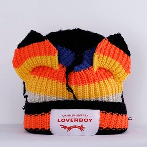 Loverboy Fox Design Multi-colored Cat Pig Ear Warm Knitted Hat - Etsy