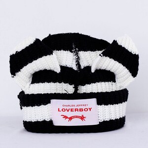 Loverboy Fox Design Multi-colored Cat Pig Ear Warm Knitted Hat - Etsy