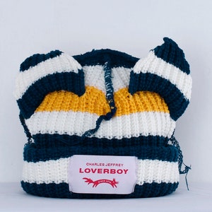 Loverboy Fox Design Multi-colored Cat Pig Ear Warm Knitted Hat - Etsy