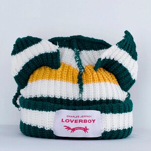 Loverboy Fox Design Multi-colored Cat Pig Ear Warm Knitted Hat - Etsy