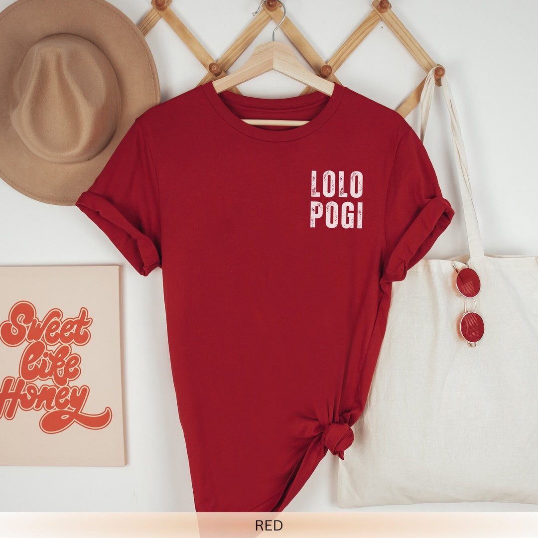 Lolo Pogi Shirt, Lolo Tshirt, Grandfather Gift, Gift for Lolo, Filipino ...