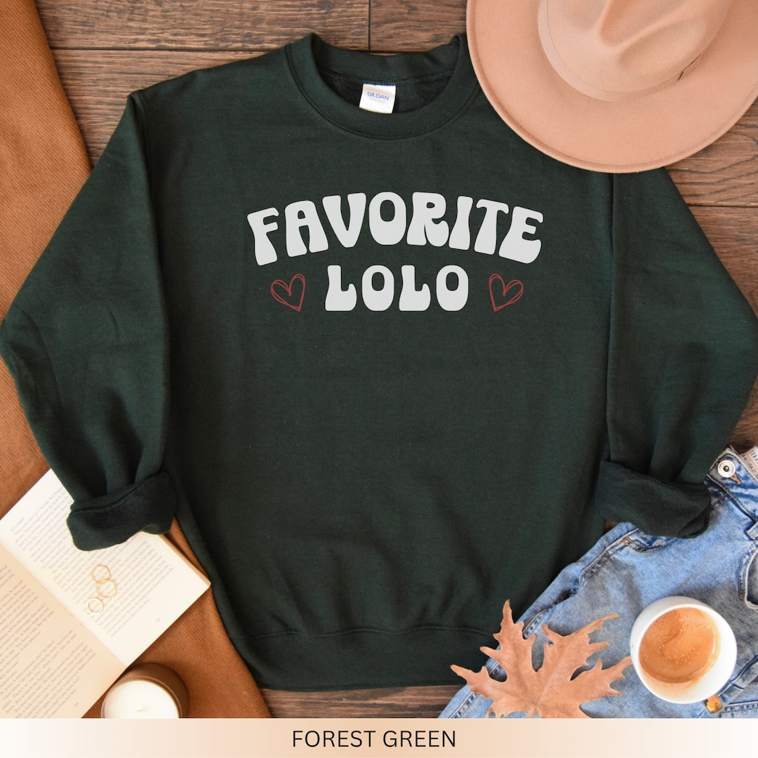 Favorite Lolo Sweatshirt, Lolo Sweatshirt, Grandfather Gift, Gift for ...