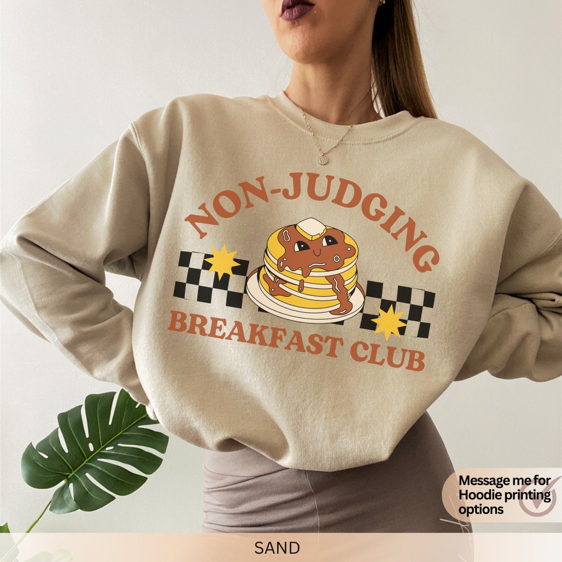 Breakfast Club Sweatshirt, Breakfast Sweatshirt, Breakfast Lover Gift ...