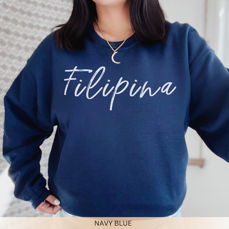 FILIPINA Sweatshirt, Filipino Sweater, Filipino Gift, Pinay Shirt ...