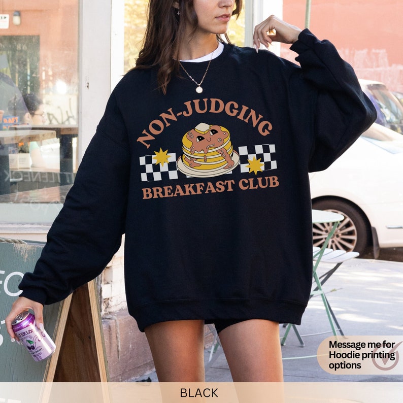 Breakfast Club Sweatshirt, Breakfast Sweatshirt, Breakfast Lover Gift ...