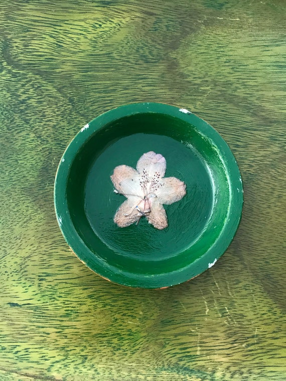 Pressed Flower Terracotta Pot Tray | Etsy