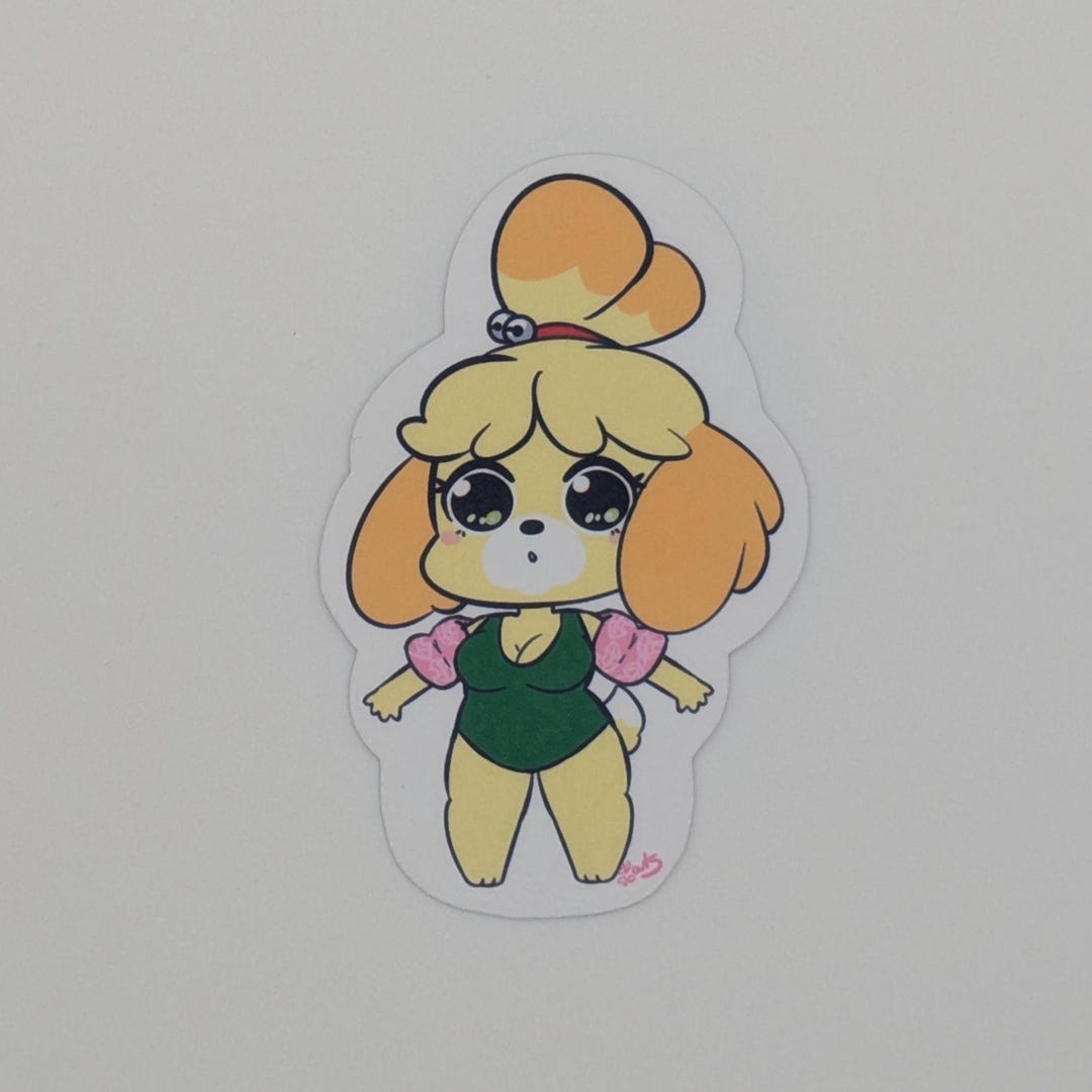 Isa Floaties Vinyl Sticker - Laptop Decal - Etsy