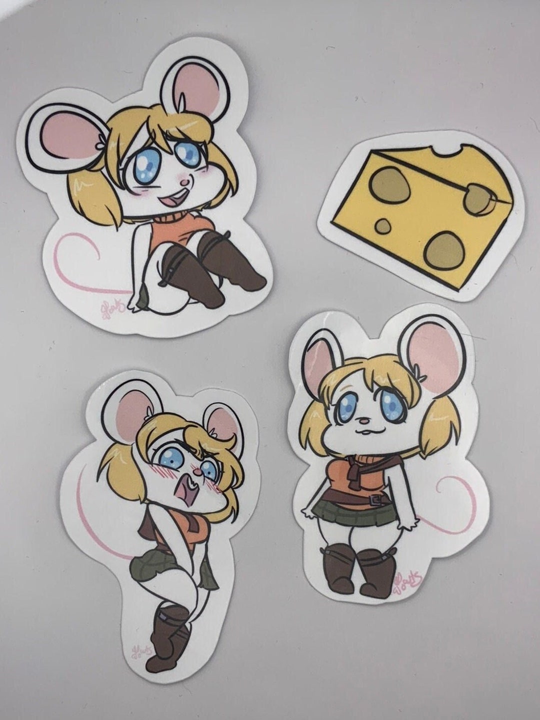 Moushley - Mouse Ashley - Vinyl Sticker - Laptop Decal - Etsy