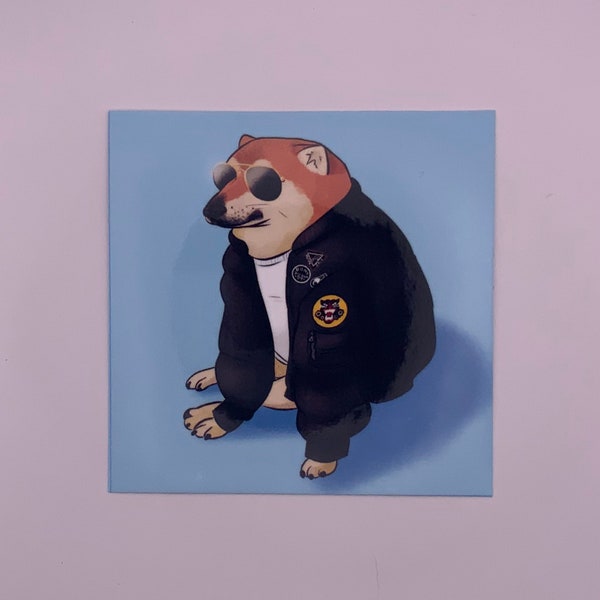 Buy Cheems Sticker Online In India - Etsy India