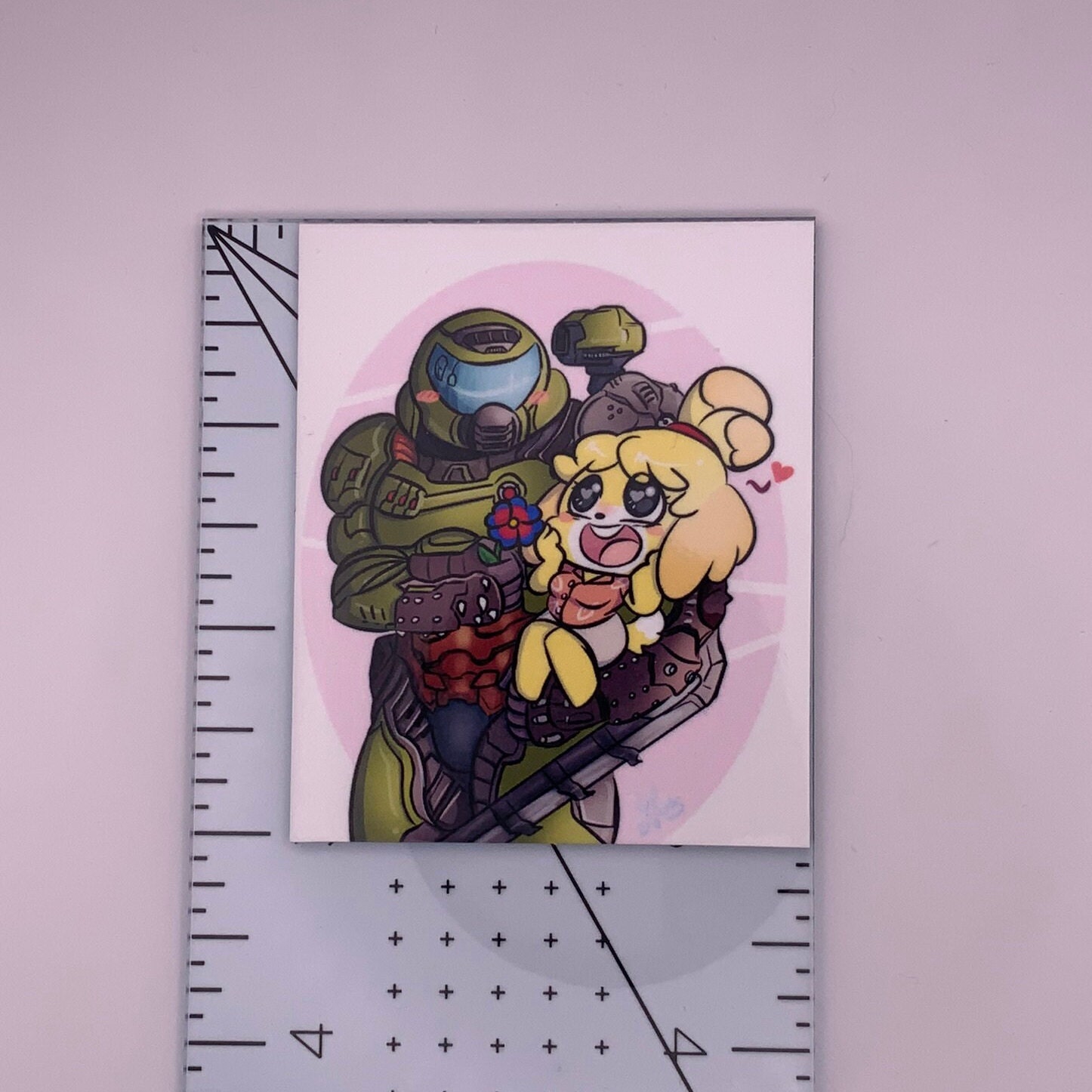 Doom X Isa Crossover Vinyl Sticker - Laptop Decal - Etsy