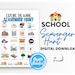 Explore the School Scavenger Hunt | Back to School Scavenger Hunt ...