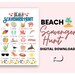 Beach Scavenger Hunt | Summer Scavenger Hunt for Kidsn| Beach Scavenger ...