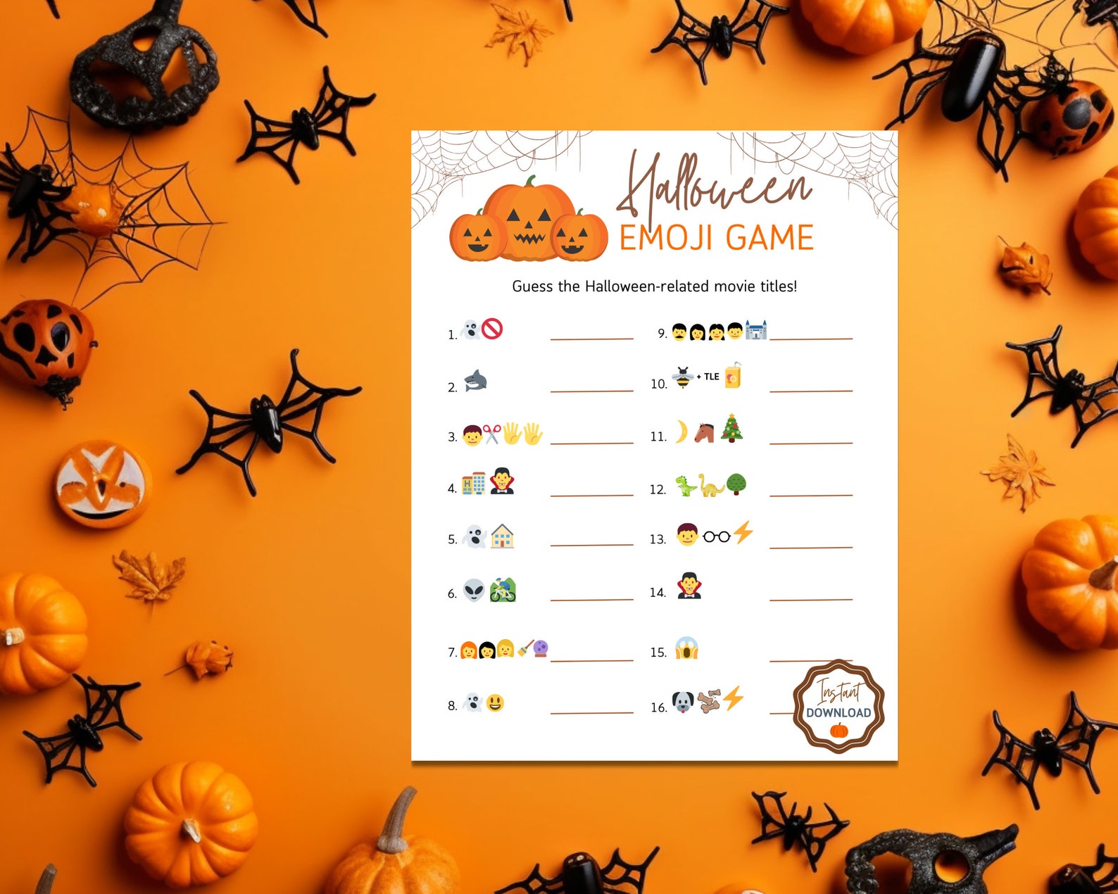 Halloween Emoji Pictionary Halloween Emoji Game Halloween Cute ...