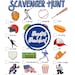 Baseball Scavenger Hunt Baseball Treasure Hunt Baseball Party Games ...