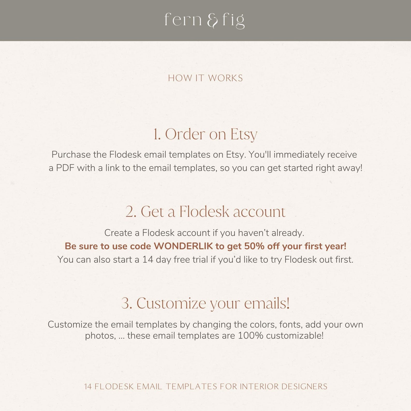 Flodesk Email Templates for Interior Designers | Flodesk Email ...