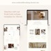 Minimal Showit Booking Page Template, Appointment Scheduling Page Template Add-on, Aesthetic ...