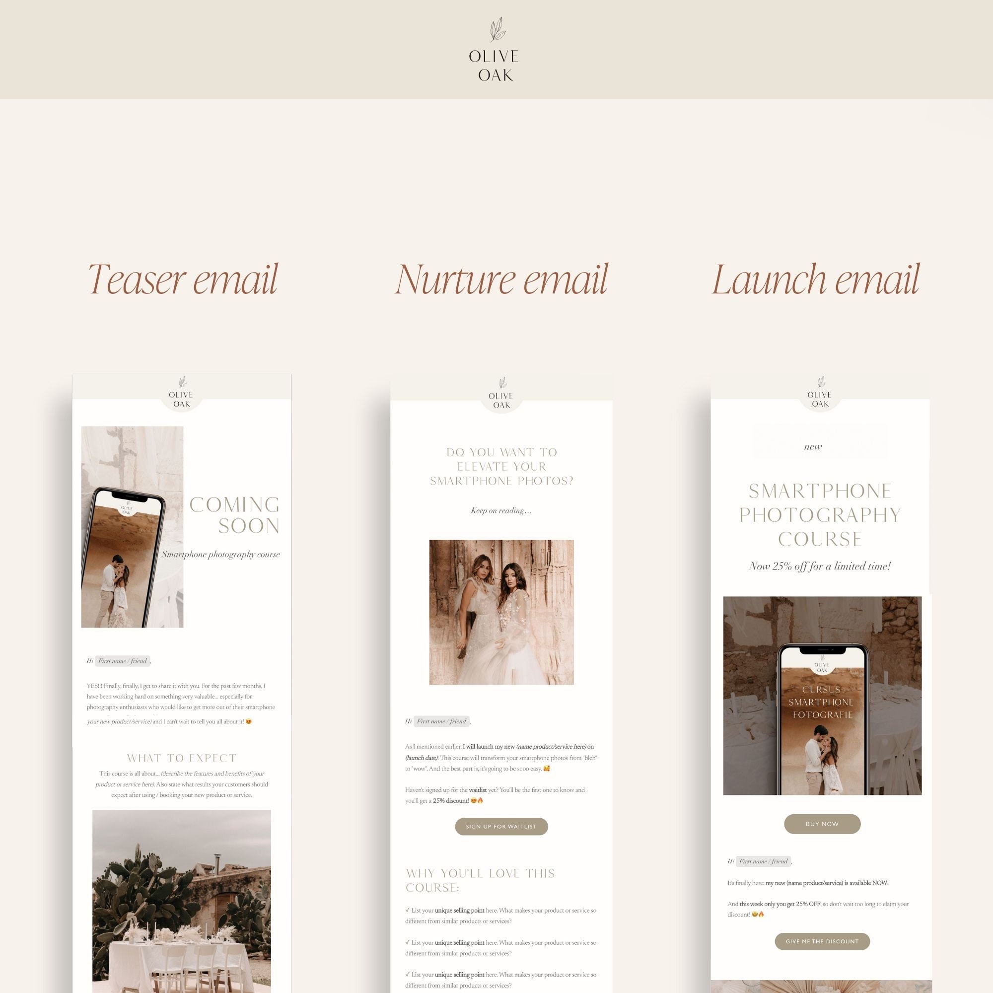 Flodesk Email Templates for Photographers | Elegant Flodesk Email ...