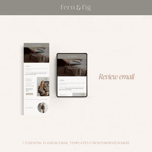 Flodesk Email Templates for Interior Designers: Essential Pack - Etsy