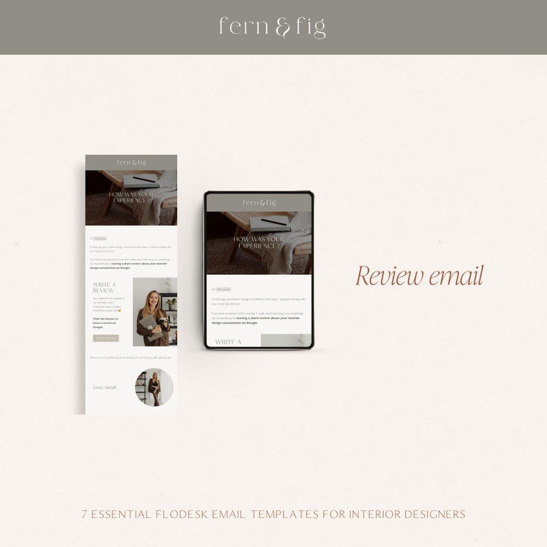 Flodesk Email Templates for Interior Designers: Essential Pack - Etsy