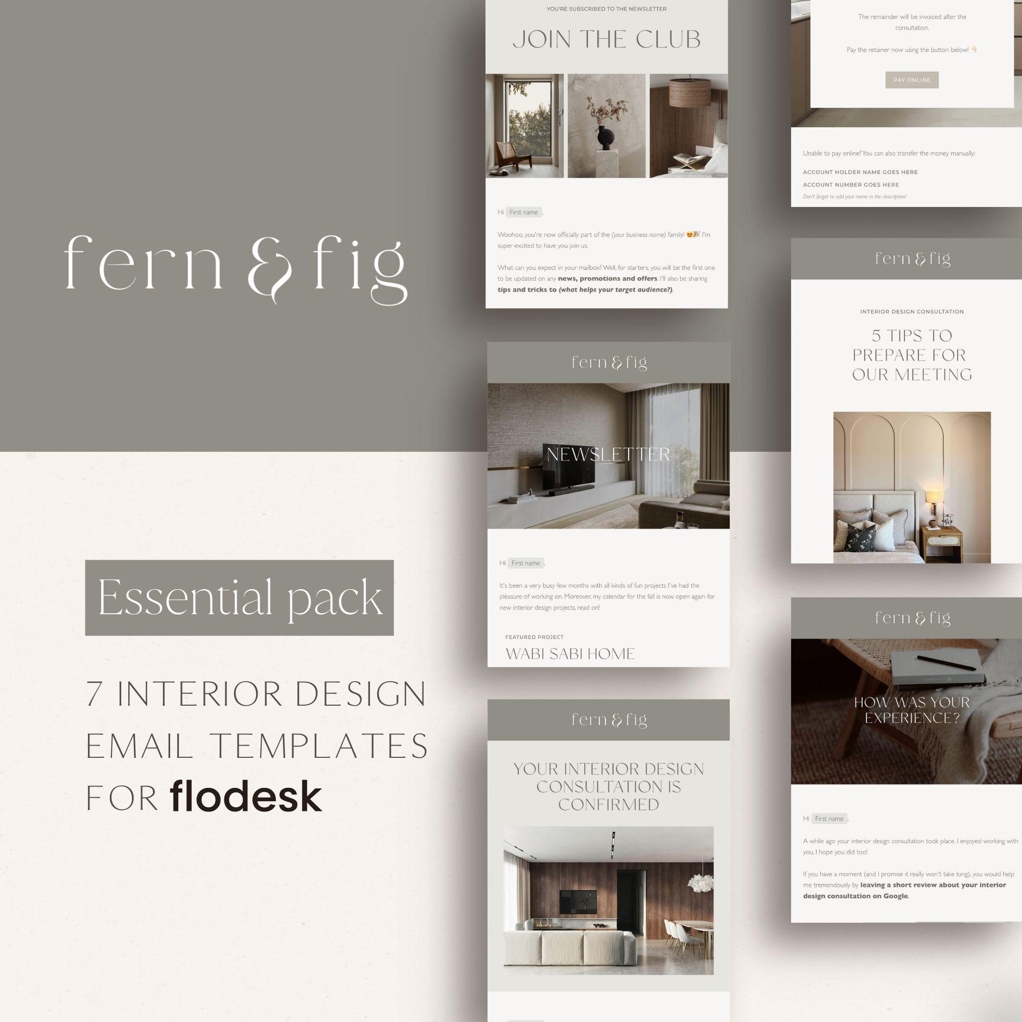 Flodesk Email Templates for Interior Designers: Essential Pack - Etsy