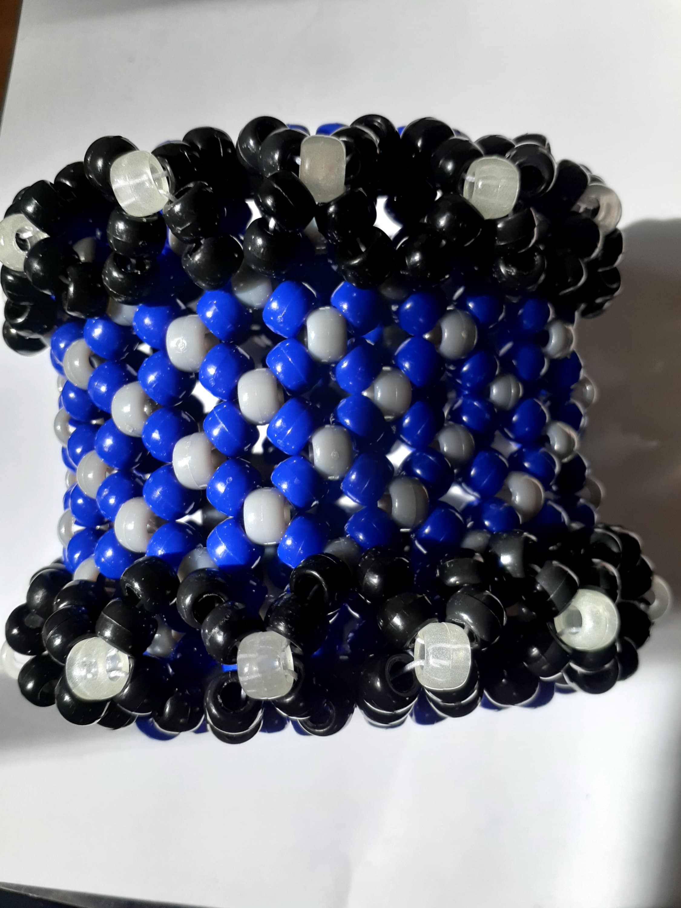 Blue Kandi X-base Cuff - Etsy