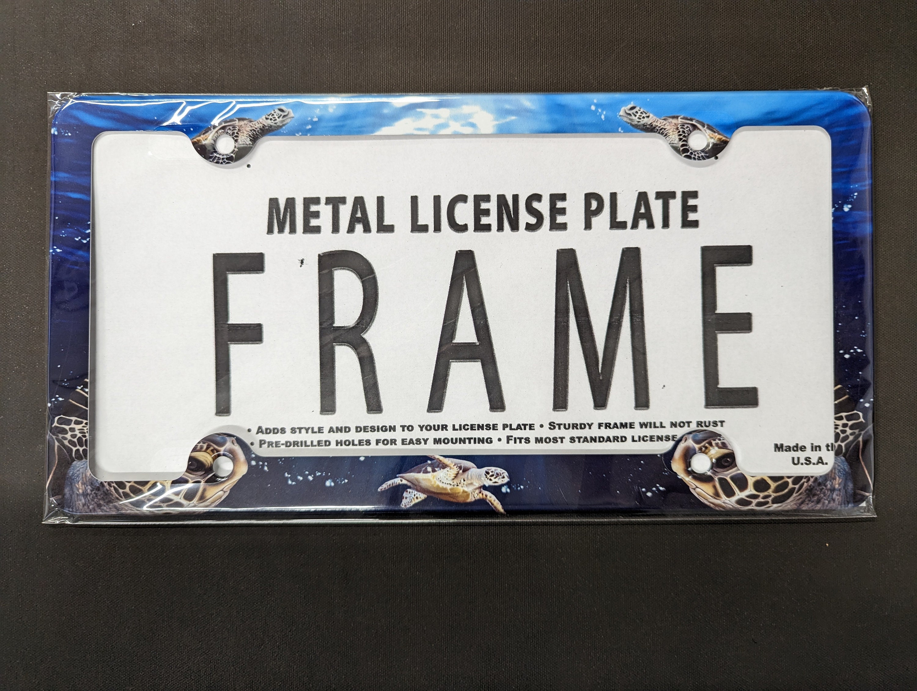 Sea Turtles License Plate Frame - Etsy
