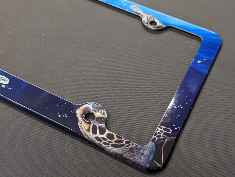 Sea Turtles License Plate Frame - Etsy