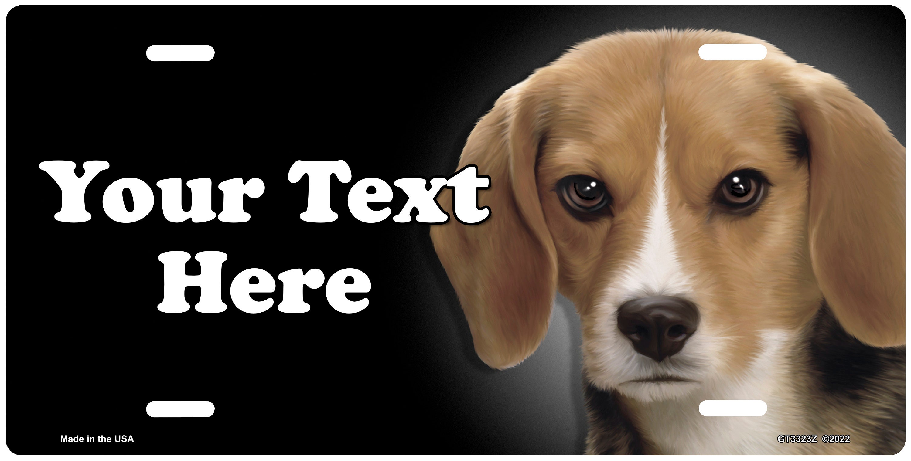 Personalized Dog License Plates, Add Your Text, Aluminum Novelty ...