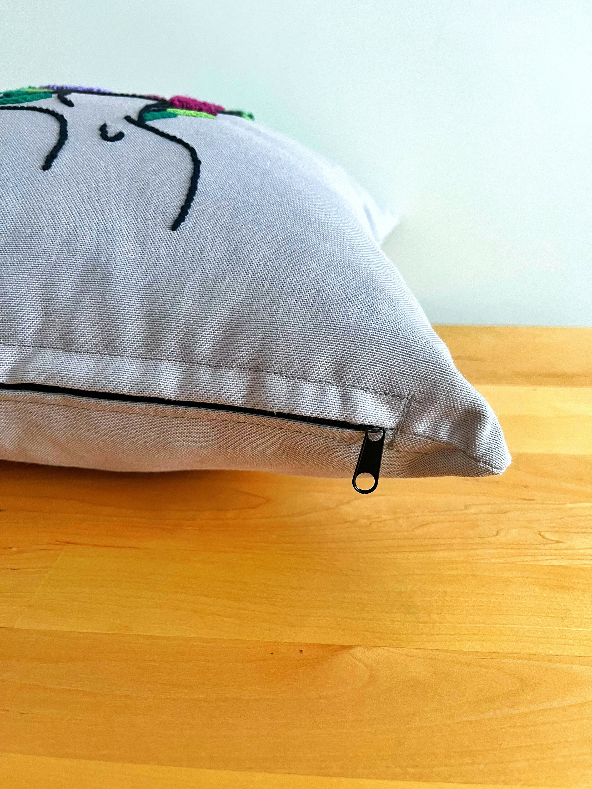 Female Face Line Art Pillowline Art Face Handmade Punch Needle ...