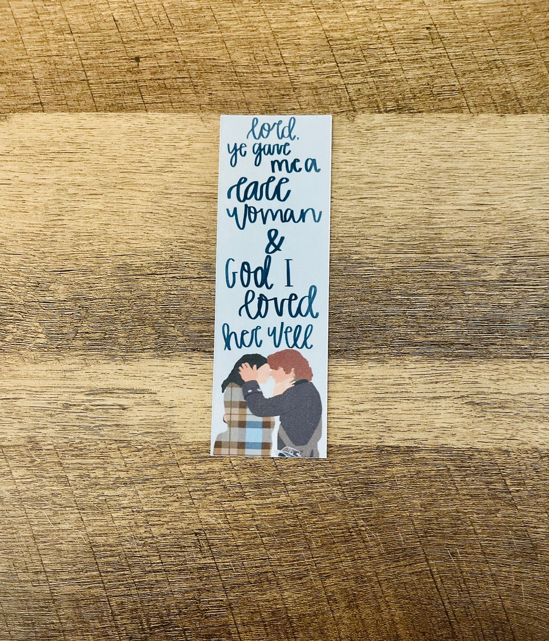 Outlander Bookmark || Jamie and Claire || Romance || Bookmark ...