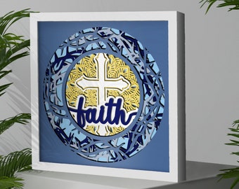 Faith Shadow Box - Etsy