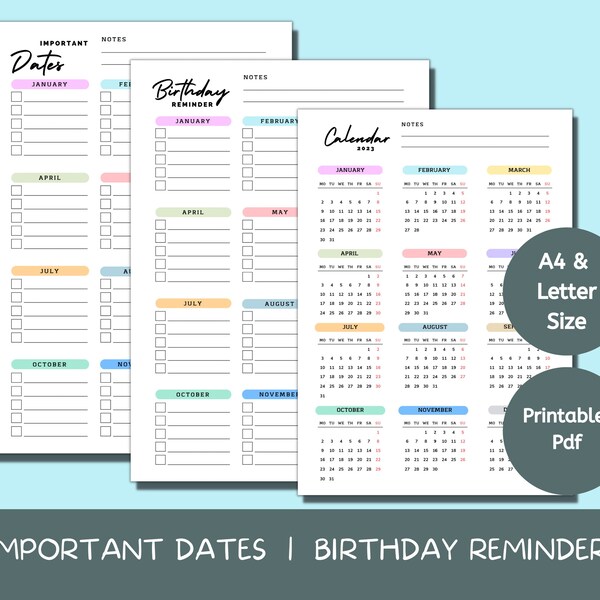 Important Dates - Etsy