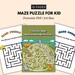 Maze Puzzle for Kid | Fun Maze Puzzle | Kid Activities Book | Brain ...
