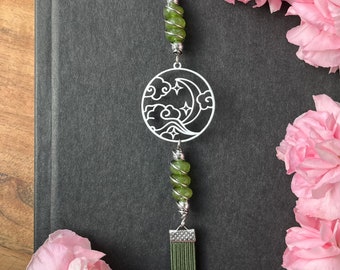Green Jade Bookmark - Etsy