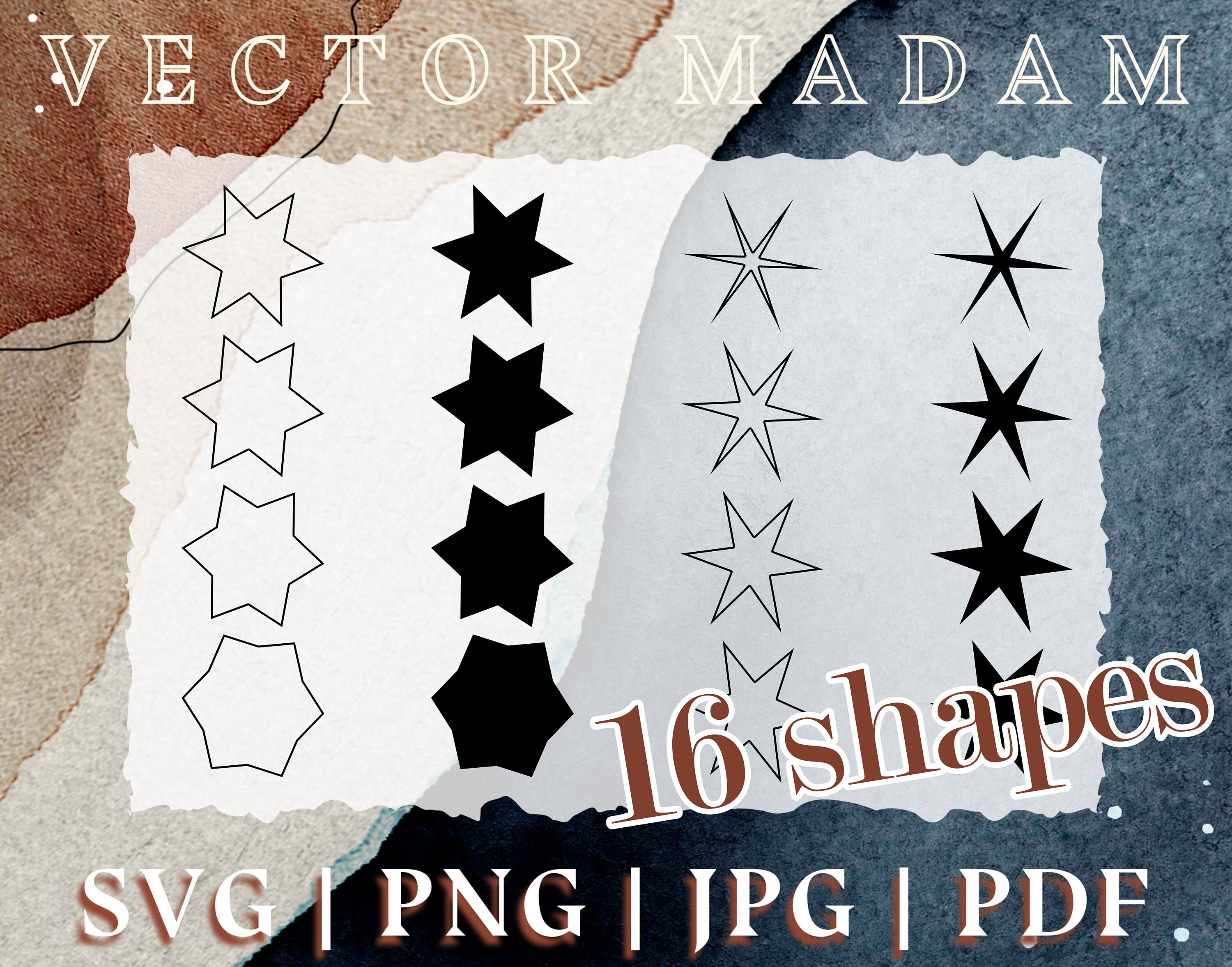 Clipart Star Burst Shape