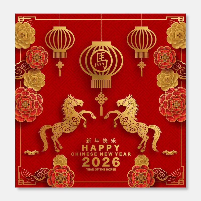 2026 New Year Greeting Card - Etsy UK