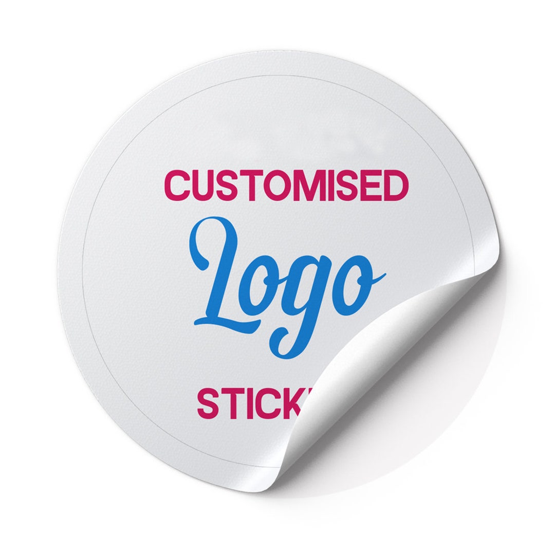 Custom Sticker Business Logo Labels Custom Logo Sticker Personalised ...