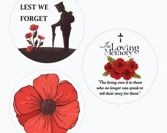 Remembrance Car Stickers - Etsy UK