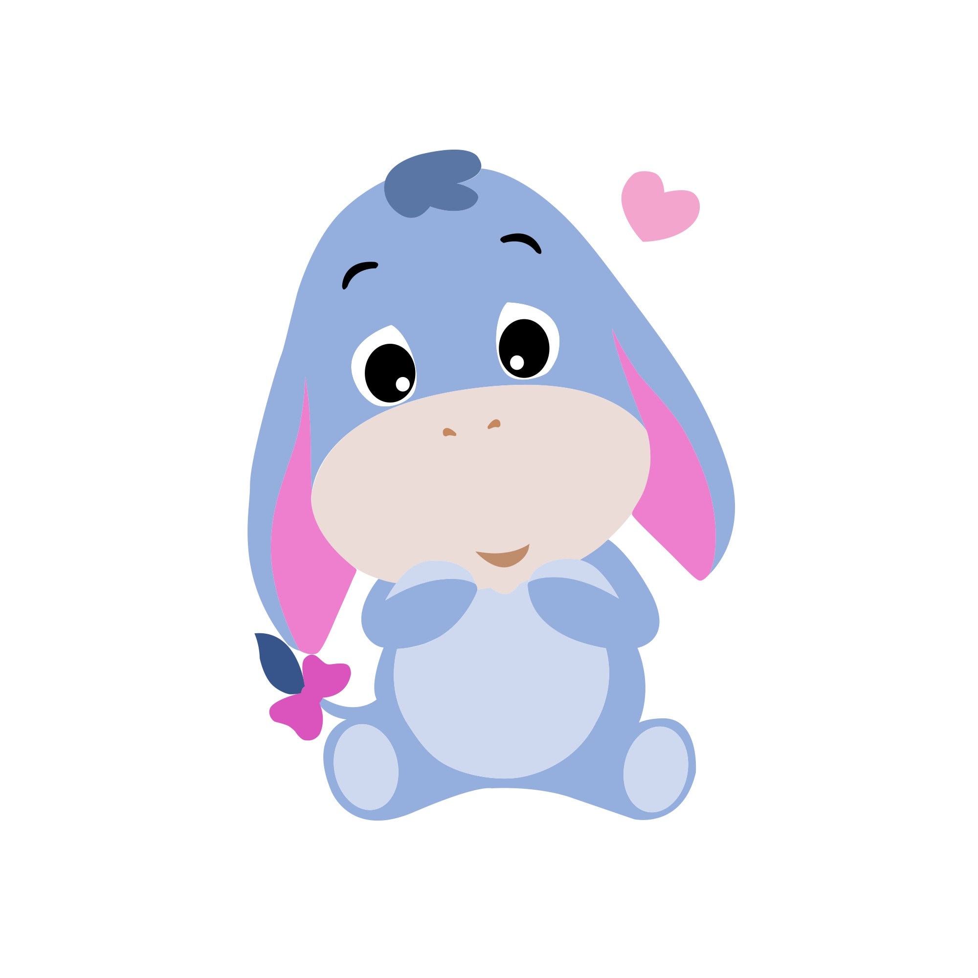 Winnie the Pooh/ HI-HO/ dibujos animados para bordar 7 10 12 - Etsy México