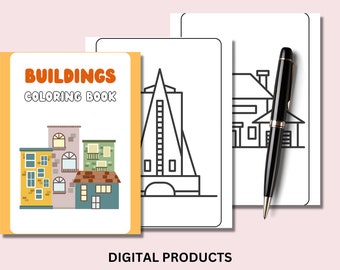 Cartoon Coloring Pages, Digital Coloring Pages for Kids, Kid Coloring ...