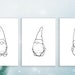 Printable Tomte Artworks, Colouring Pages, A4 Size Printable, Gnome ...