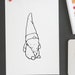 Printable Tomte Artworks, Colouring Pages, A4 Size Printable, Gnome ...